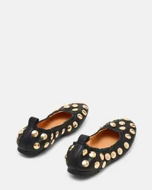 Steve Madden Lanta Gold Detail Flats