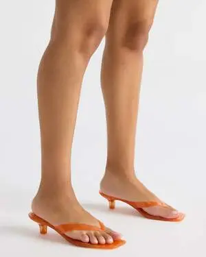 Steve Madden Tracie Jelly Thong Heels