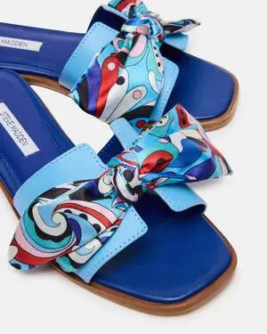 Steve Madden Hadyn Scarf Square Toe Sandals