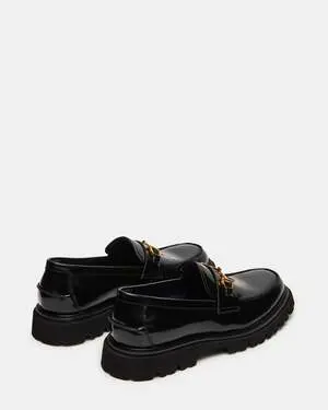 Steve Madden Naxos Leather Slip-on Loafers With Horsebit Hardware