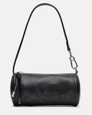 Steve Madden Priya Perforated Mini Barrel Shoulder Bag