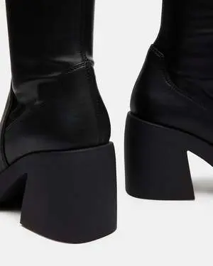 Steve Madden Berkleigh Wide Calf Block Heel Boots