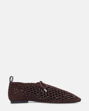 Steve Madden Vespa Mesh Flats - Espresso