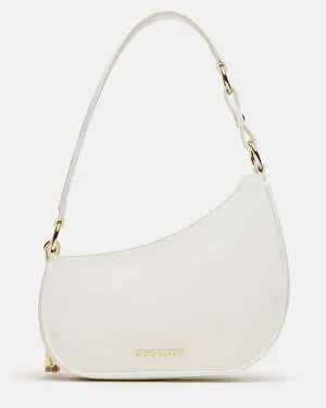 Steve Madden Asymmetrical Shoulder Bag With Flower Bead Charm