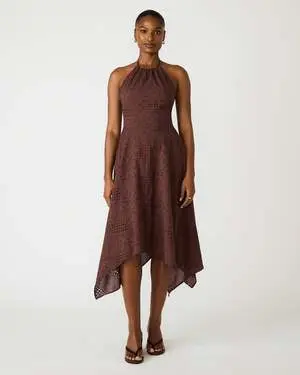 Steve Madden Dalina Sleeveless Flowy Dress - Walnut