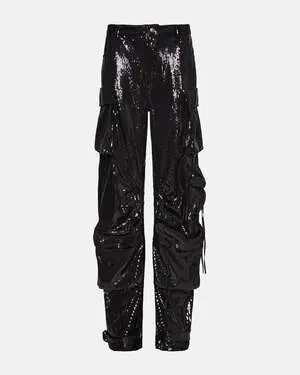 Steve Madden Sequin Cargo Pants