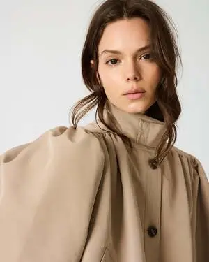 Steve Madden Deedee Jacket Long Sleeve Button Up Jackets & Coats