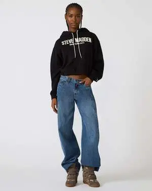 Steve Madden Sm Logo Hoodie