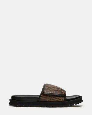 Steve Madden Reese Slide Sandals - Brown