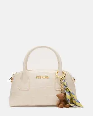 Steve Madden Melodie Bag - Bone Crocodile