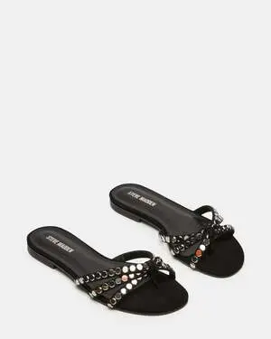 Steve Madden Calissi Rhinestones Thong Sandals