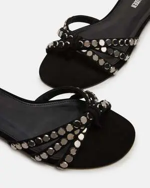 Steve Madden Calissi Rhinestones Thong Sandals