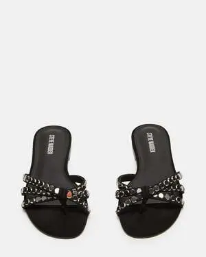 Steve Madden Calissi Rhinestones Thong Sandals