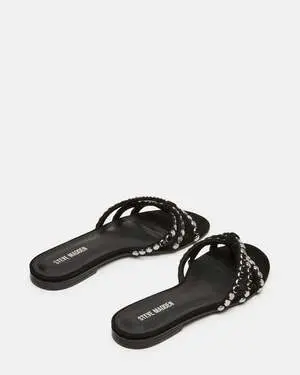 Steve Madden Calissi Rhinestones Thong Sandals