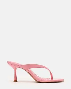 Steve Madden Faroh Thong Heels - Pink