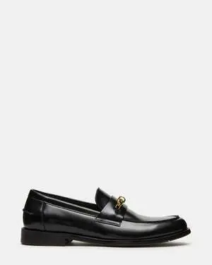 Steve Madden Nevinn Slip-on Loafers - Black