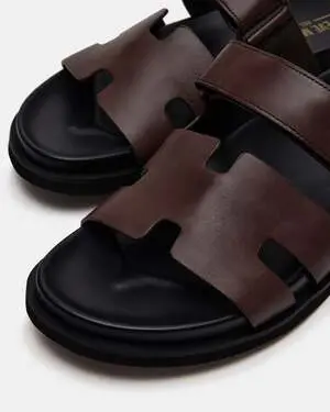 Steve Madden Maiven Slide Sandals - Brown