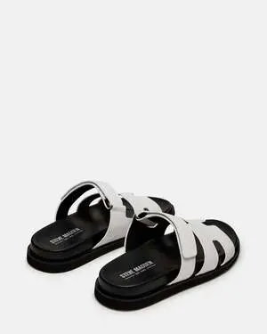 Steve Madden Maiven Slide Sandals - White