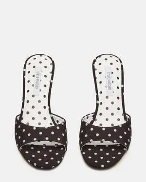 Steve Madden Kendrix Polka Dot Mule Heels