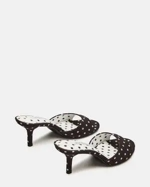 Steve Madden Kendrix Polka Dot Mule Heels