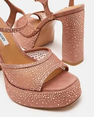 Steve Madden Liandra Rhinestones Block Heels