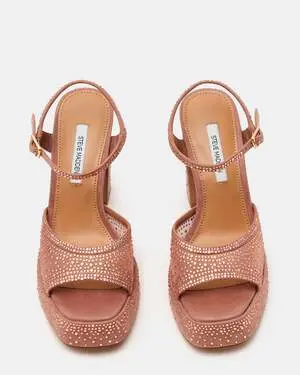 Steve Madden Liandra Rhinestones Block Heels
