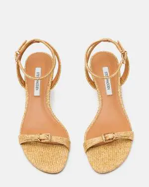 Steve Madden Zaloma Gold Detail Heels