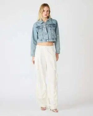 Steve Madden Duo Pant Wide Leg - Antique