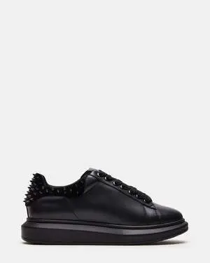 Steve Madden Frosting Lace-up Sneakers - Black