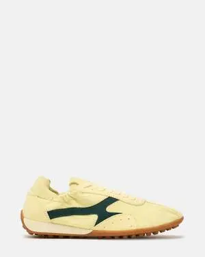 Steve Madden Zion Low-top Lace-up Sneakers - Yellow
