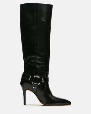 Steve Madden Talis Knee High Boots - Black