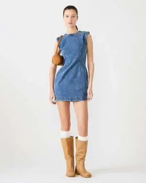 Steve Madden Riggs Boot & Priya Bag Bundle - Tan