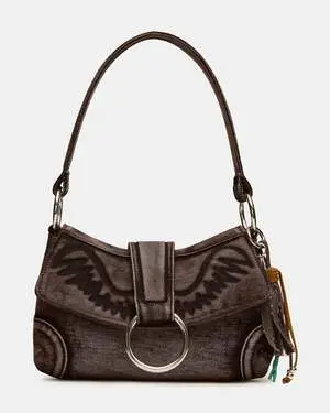 Steve Madden Albany Denim Shoulder Bag