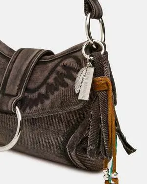 Steve Madden Albany Denim Shoulder Bag