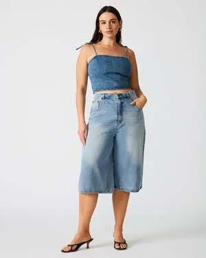 Steve Madden Meaghan Top Sleeveless Cropped Tops