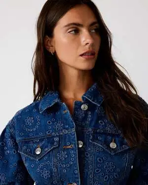 Steve Madden Serafina Button Up Jackets & Coats