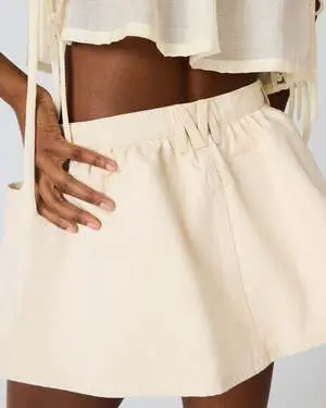 Steve Madden Darella Denim Mini Skirt
