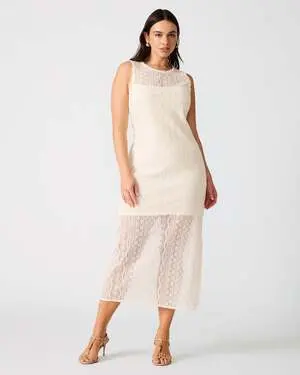 Steve Madden Nyssa Dress Sleeveless Mesh Dresses