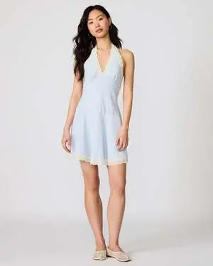 Steve Madden Liza Dress Sleeveless Dresses - Blue Ice