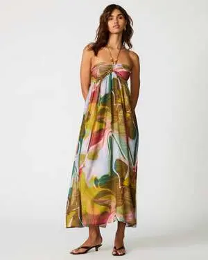 Steve Madden Yazmina Sleeveless Flowy Dress - Marble