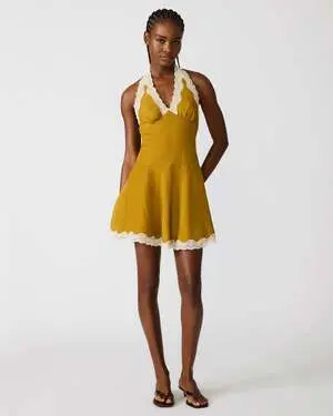 Steve Madden Liza Dress Sleeveless Dresses - Thyme Green