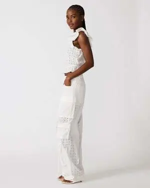 Steve Madden Mayra Top Sleeveless Button Up Tops