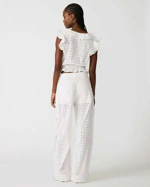 Steve Madden Mayra Top Sleeveless Button Up Tops