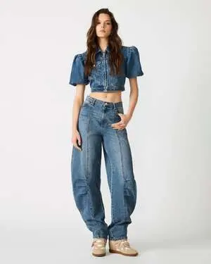 Steve Madden Austin High-rise Barrel Jeans