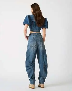 Steve Madden Austin High-rise Barrel Jeans