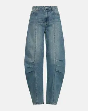 Steve Madden Austin High-rise Barrel Jeans