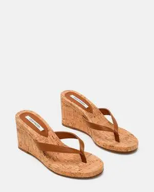 Steve Madden Playing Cork Thong Sandals