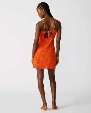 Steve Madden Maureene Dress Sleeveless Mesh Dresses