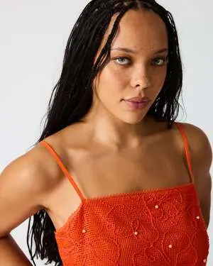 Steve Madden Maureene Dress Sleeveless Mesh Dresses
