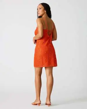 Steve Madden Maureene Dress Sleeveless Mesh Dresses